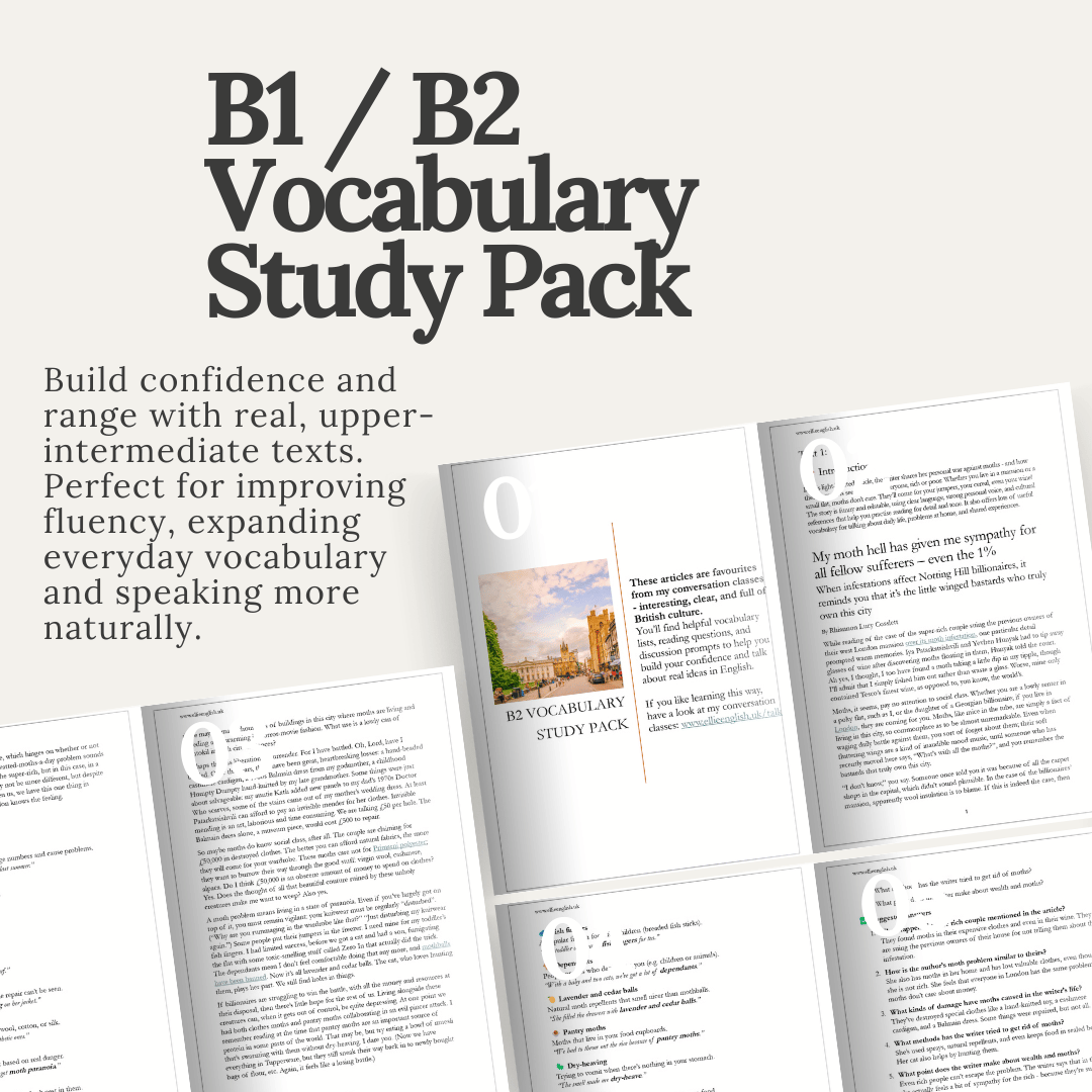 Vocab | EllieEnglish